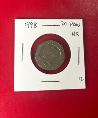 1998 20 PENCE UK COIN - NICE WORLD COIN !!! | eBay