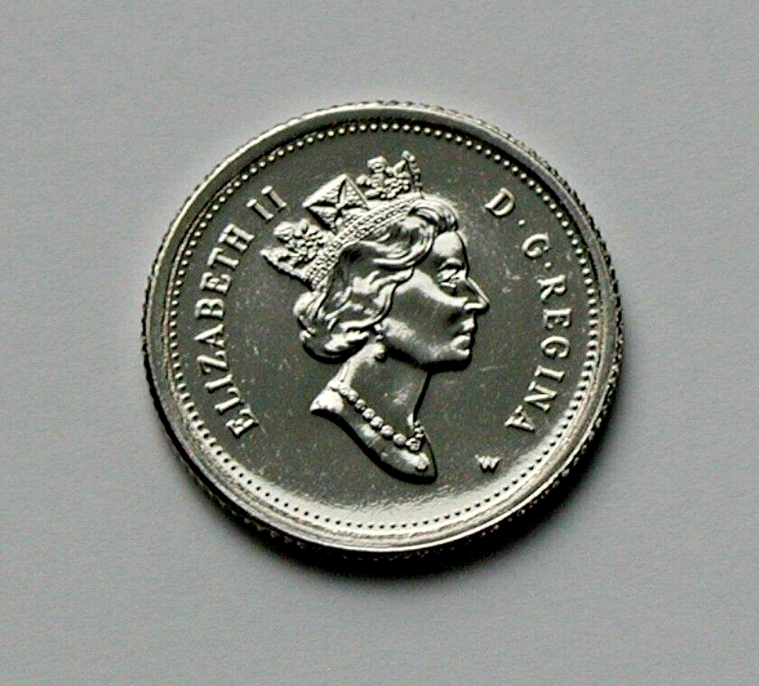 2000W CANADA Elizabeth II Coin - 10 Cents - MS++ UNC lustre (from mint ...