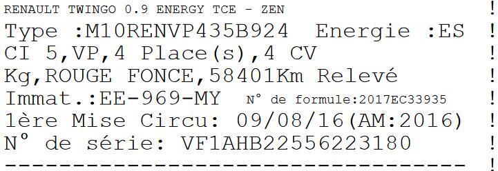 🇫🇷🥇Neiman 487000662R TWINGO 3 PHA SE 1 | eBay