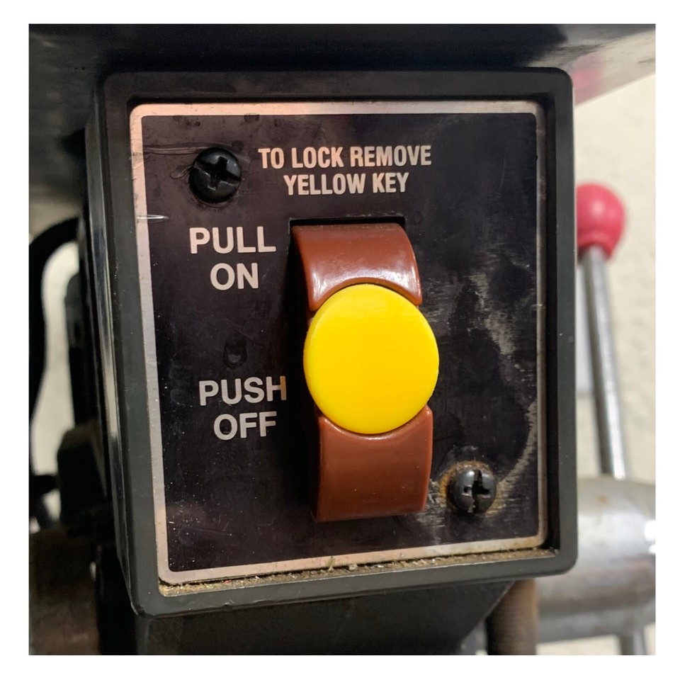 4 Sears Craftsman Yellow Switch Safety Key Table Saw Radial Arm Jointer ...