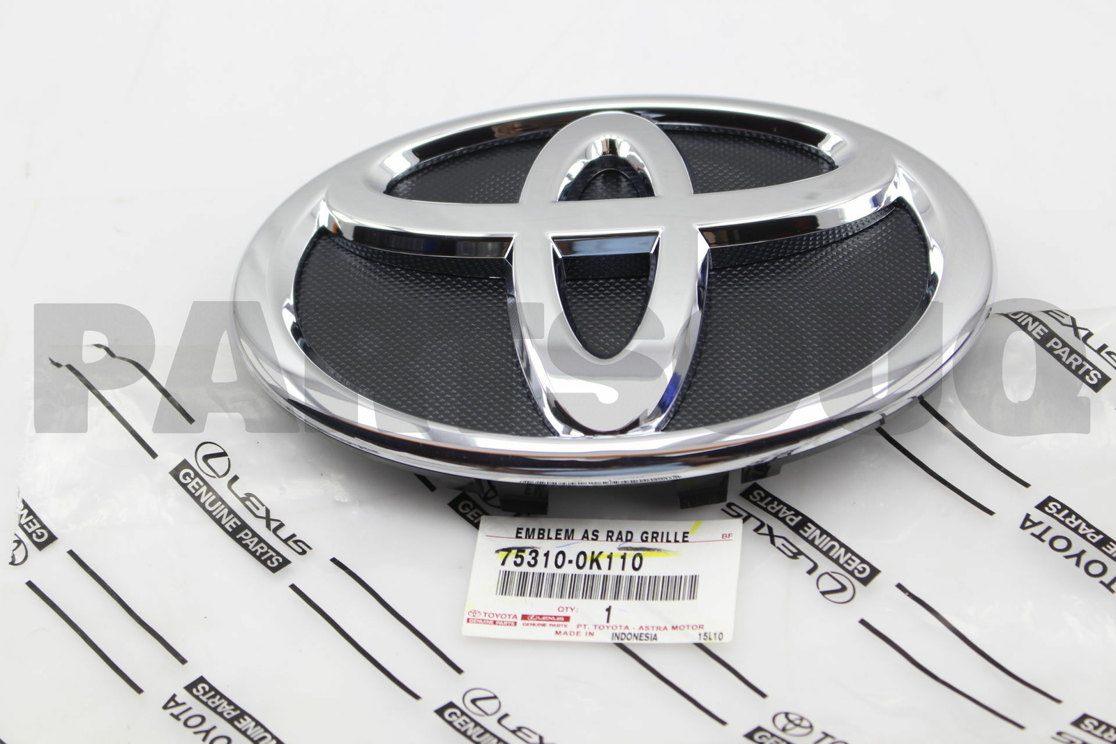 753100K110 Genuine Toyota EMBLEM ASSY 75310-0K110 | eBay