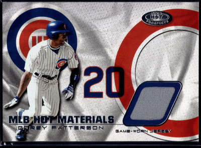 2002 Fleer Hot Prospects #HM-CP2 Corey Patterson MLB Hot Materials | eBay