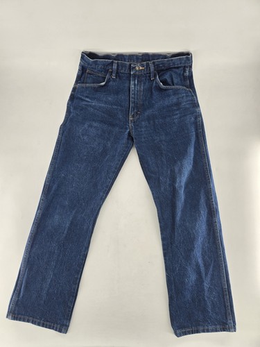 Vintage Rustler Jeans Blue Pants Western Faded Denim Wrangler Tag 34 x ...