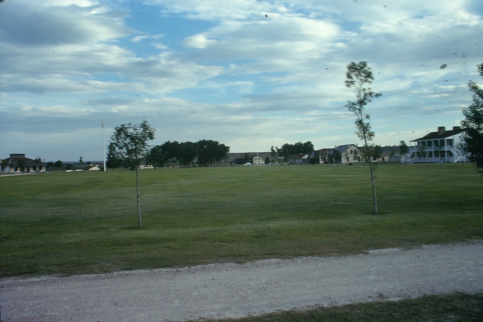 1977 Slide 35mm Fort Laramie Historic Site Buildings Landscape ...