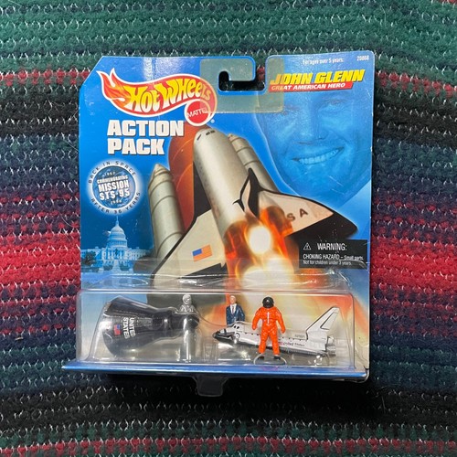 Hot Wheels John Glenn Mission STS-95 1999 Action Pack Friendship 7 ...