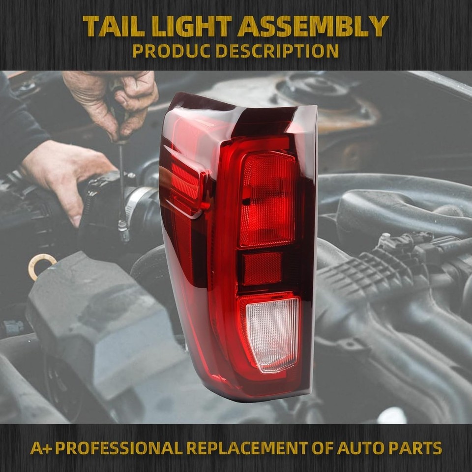 Driver Left Tail Light for 2019-2024 GMC Sierra 1500 | 2020-2024 2500HD ...