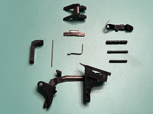USED OEM GLOCK 22 GEN 3 LOWER PARTS TRIGGER SLIDE STOP MAG CATCH ...