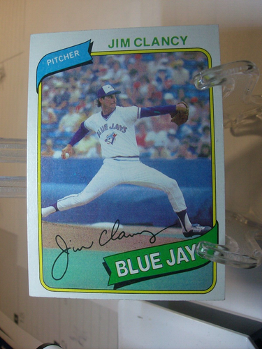 1980 Topps Baseball Card #249 - Jim Clancy - Toronto Blue Jays (95107 ...