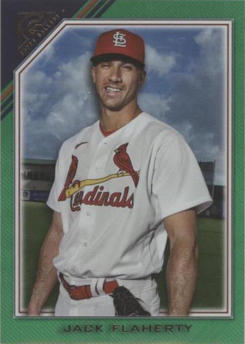 2022 Topps Gallery - Jack Flaherty #93 Green /125 for sale online | eBay