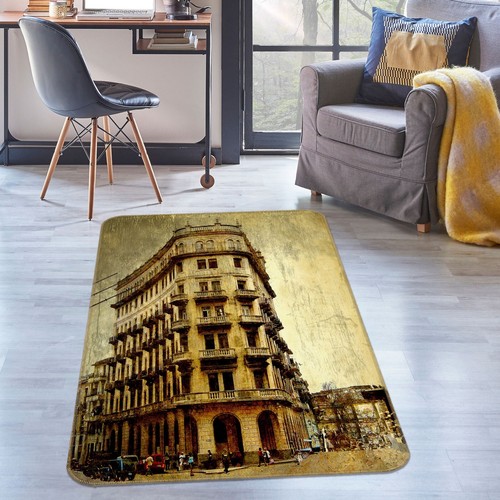 3D Vintage Famous Building ZHUA975 Game Non Slip Rug Mat Photo Carpet ...