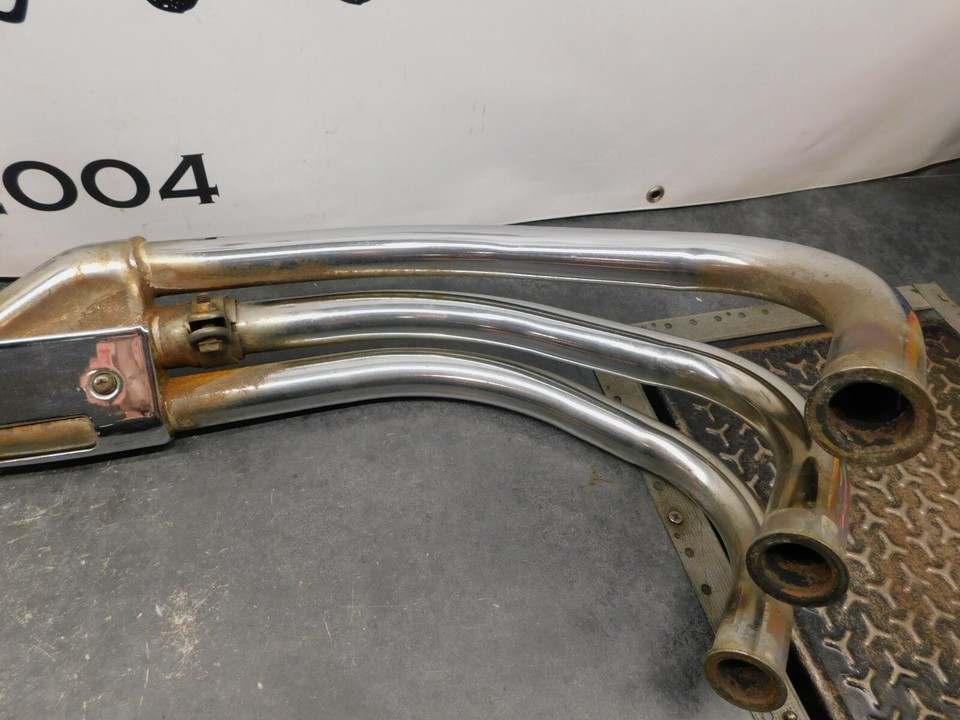 Honda CBX 1000 CBX1000 OEM Original Right Side Exhaust Pipes 1878 | eBay