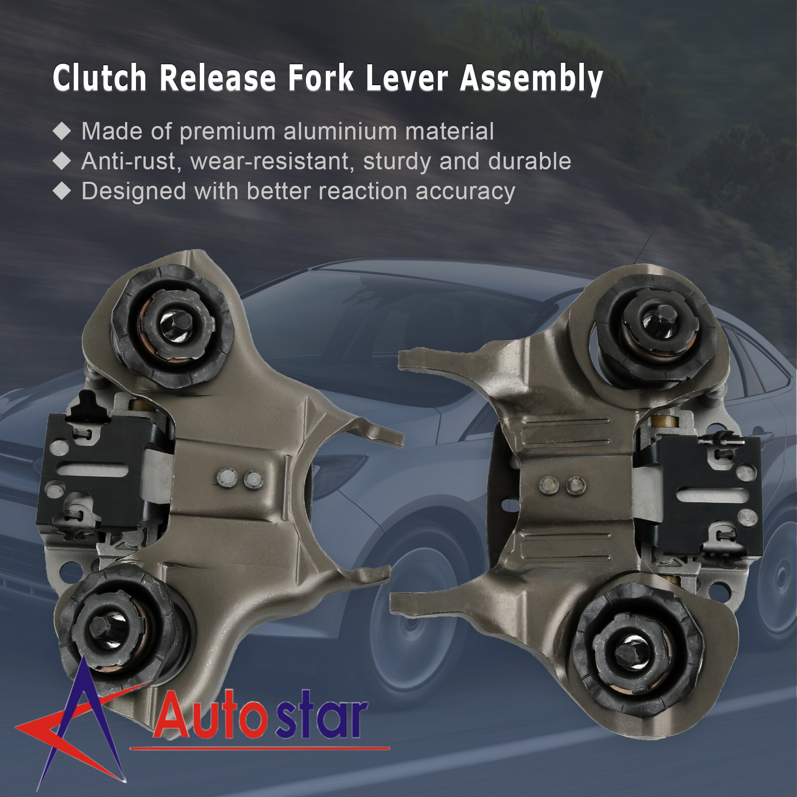 2X Release Fork Levers CA6Z7515J CA6Z7515K For Ford Fiesta Focus 2011 ...