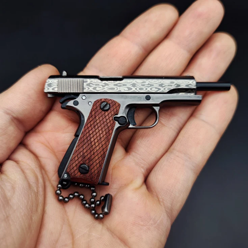 Limited Edition 1911 Keychain, Metal Gun Keychain Pistol Keychain for ...
