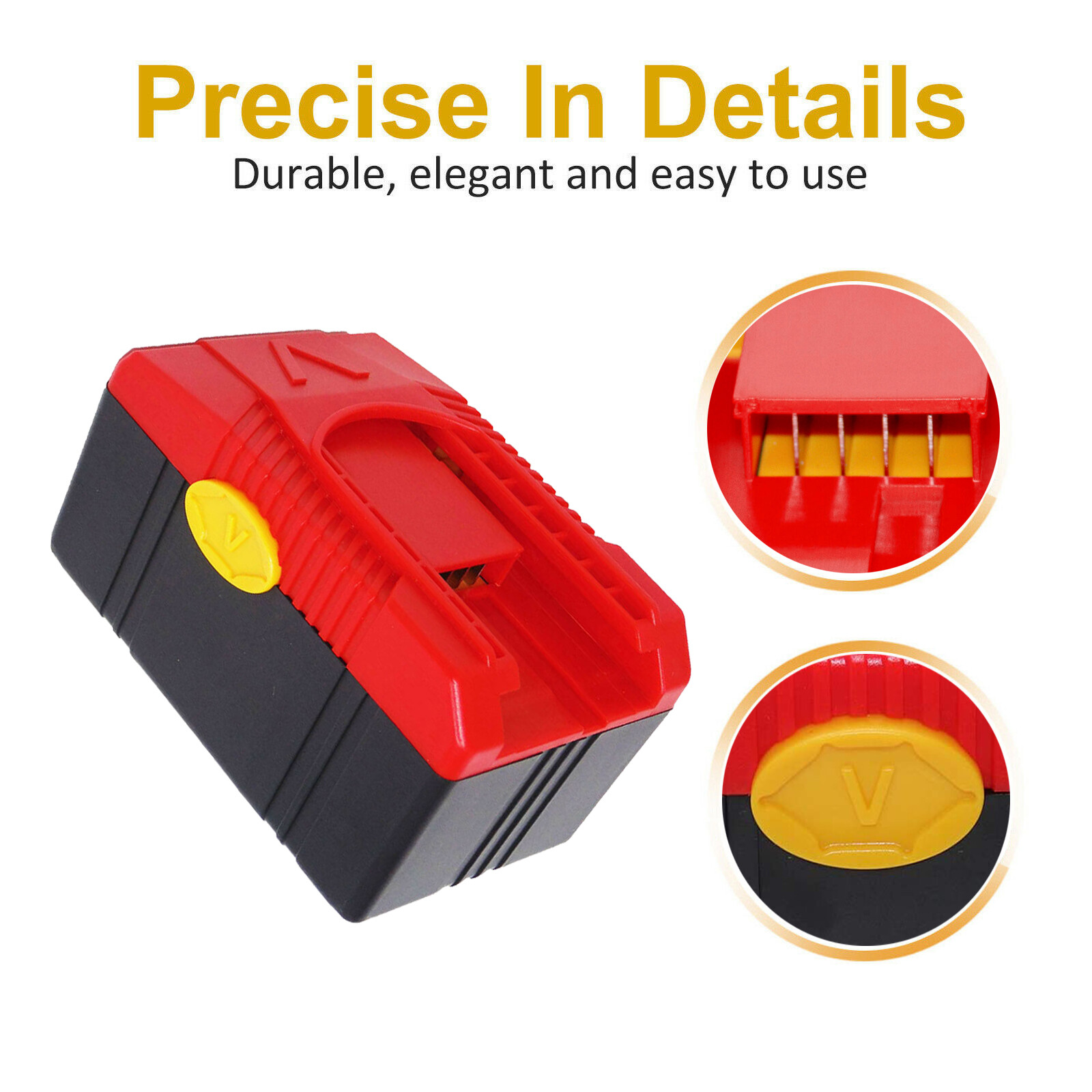 2 Pack 5.0Ah Battery for Snap on 18V Lithium CTB6187 CTB6185 CTB4187 ...