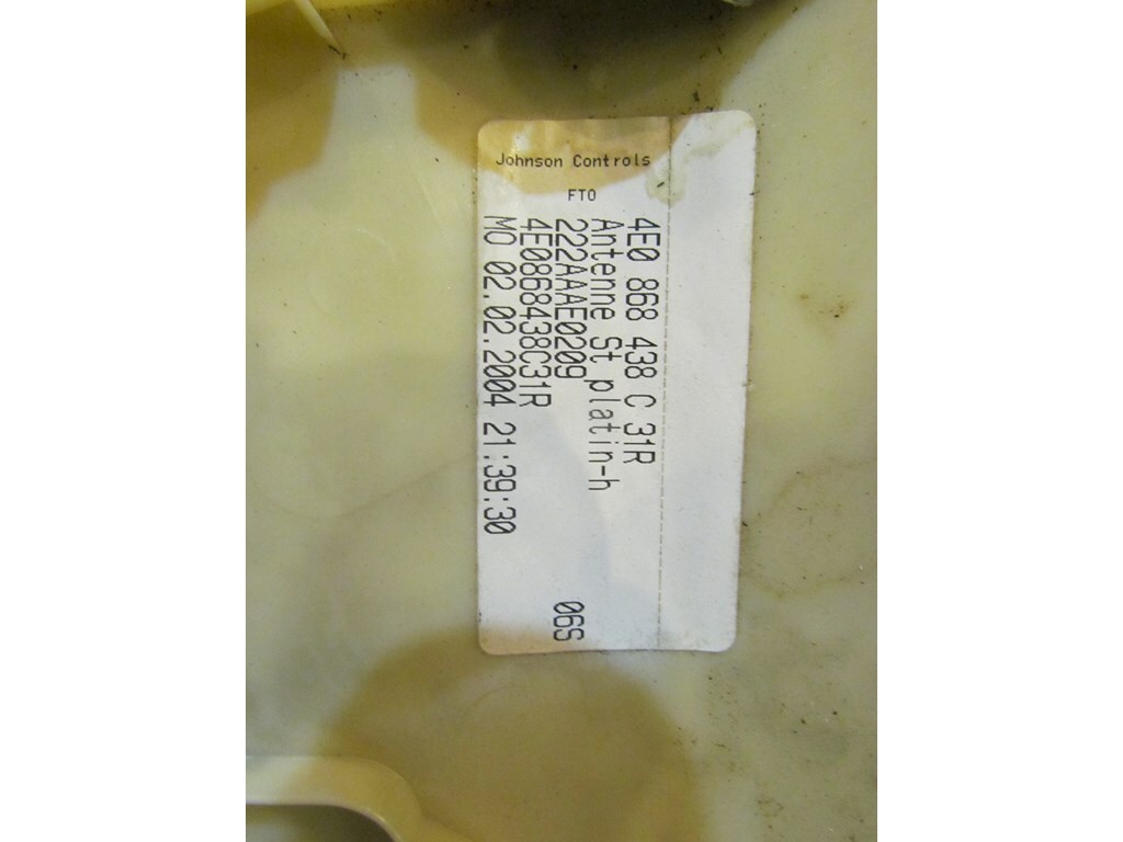 2004 Audi A8L Rear Roof Trim Panel 4E0 868 438 C | eBay