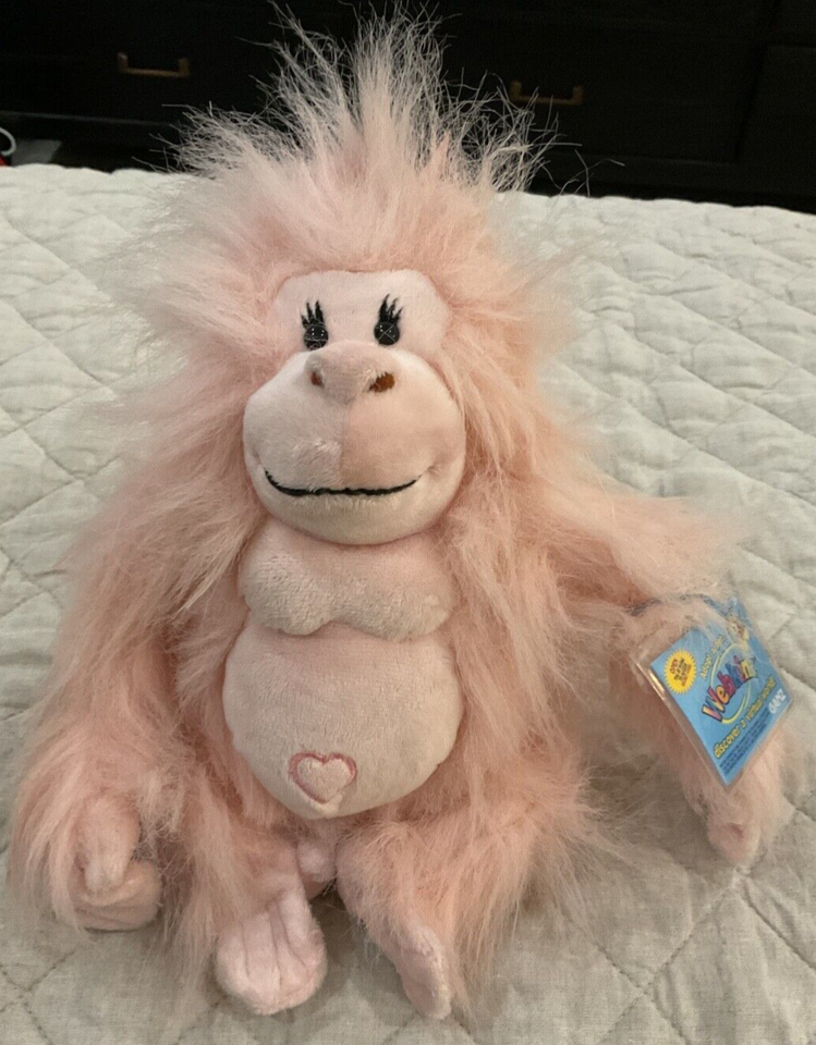 Webkinz GLAMOROUS GORILLA Pink Full Size NEW W/ Sealed Codes NWT | eBay