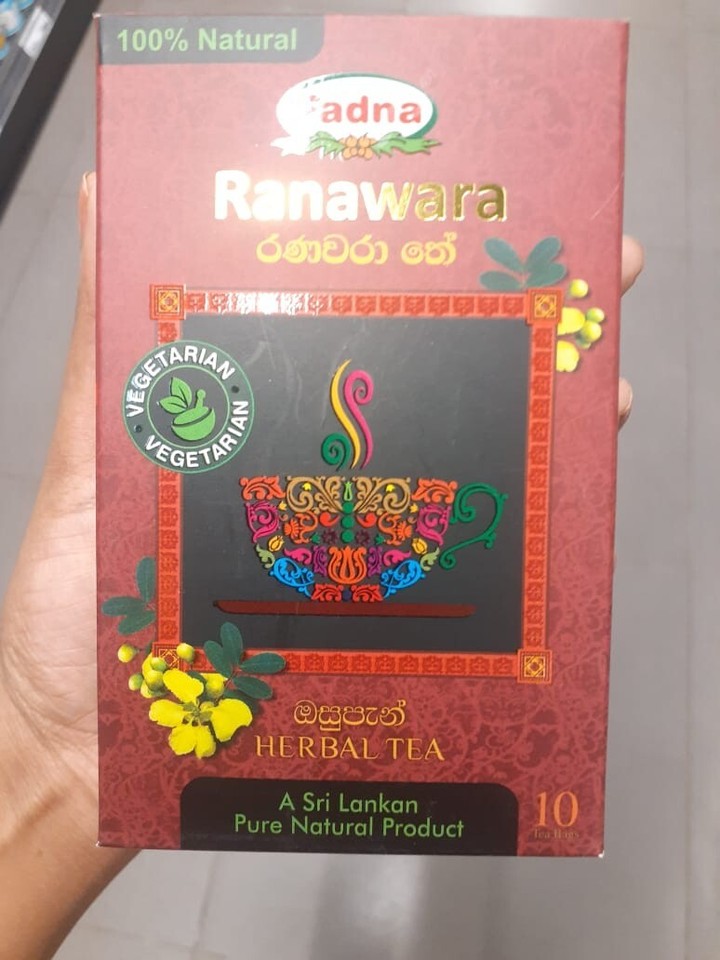 Ranawara Natural Tea 100% Ceylon Ayurvedic Herbal Tea 10bgs | eBay