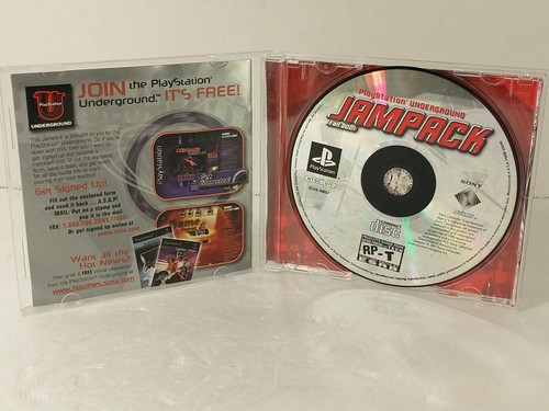 PlayStation Underground Jampack Fall 2001 Sony PlayStation 1 PS1 ...