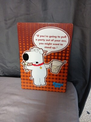 Family Guy Kevin Metal Sign Man Cave Humor Gag Gift Bachelor Pad | eBay