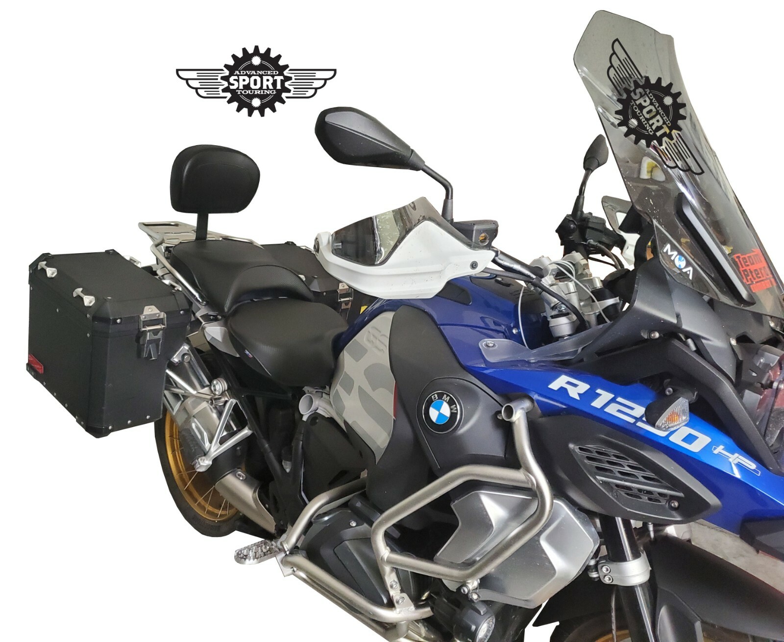 BMW R1200GSA / R1250GSA Passenger Backrest Kit 2014-Current ADVENTURE ...