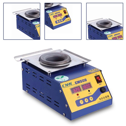 CM508 Lead-Free Solder Soldering Pot 280W 110V Tin Compact Heating ...