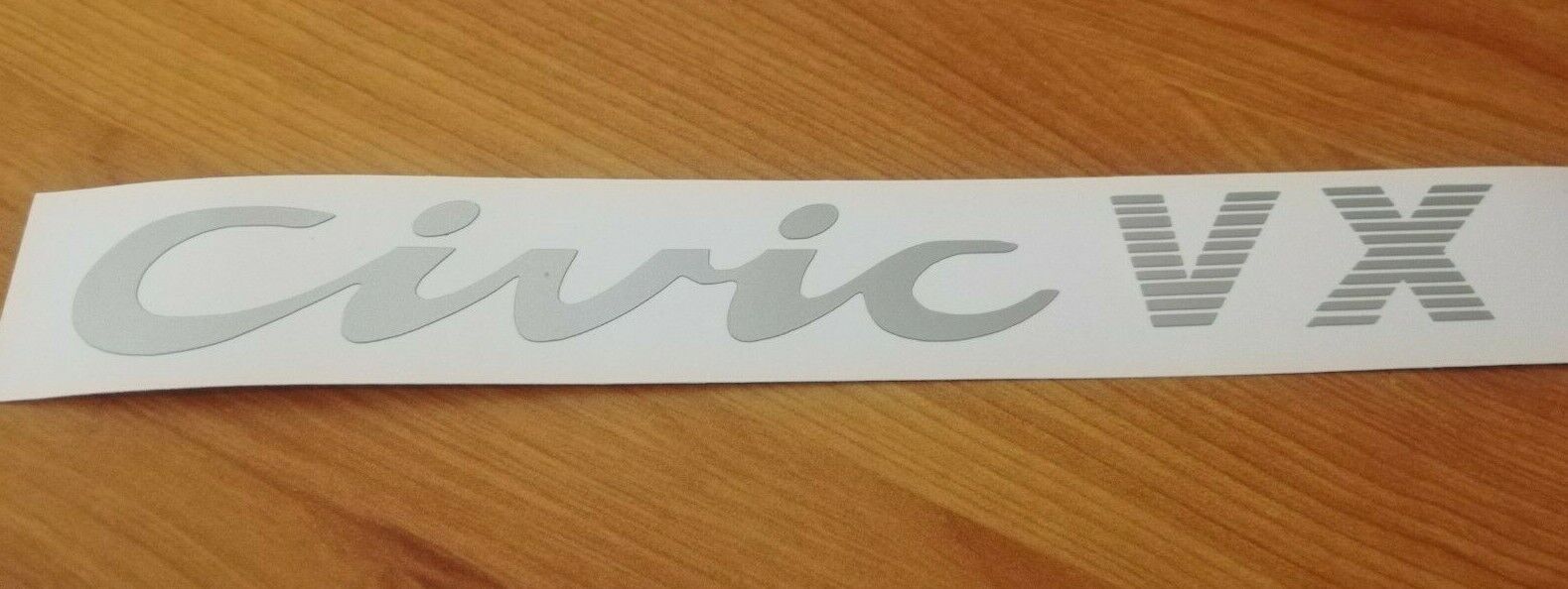VX Civic Rear Decal - Fits Civic 92-95 Hatchback EG - Reproduction ...