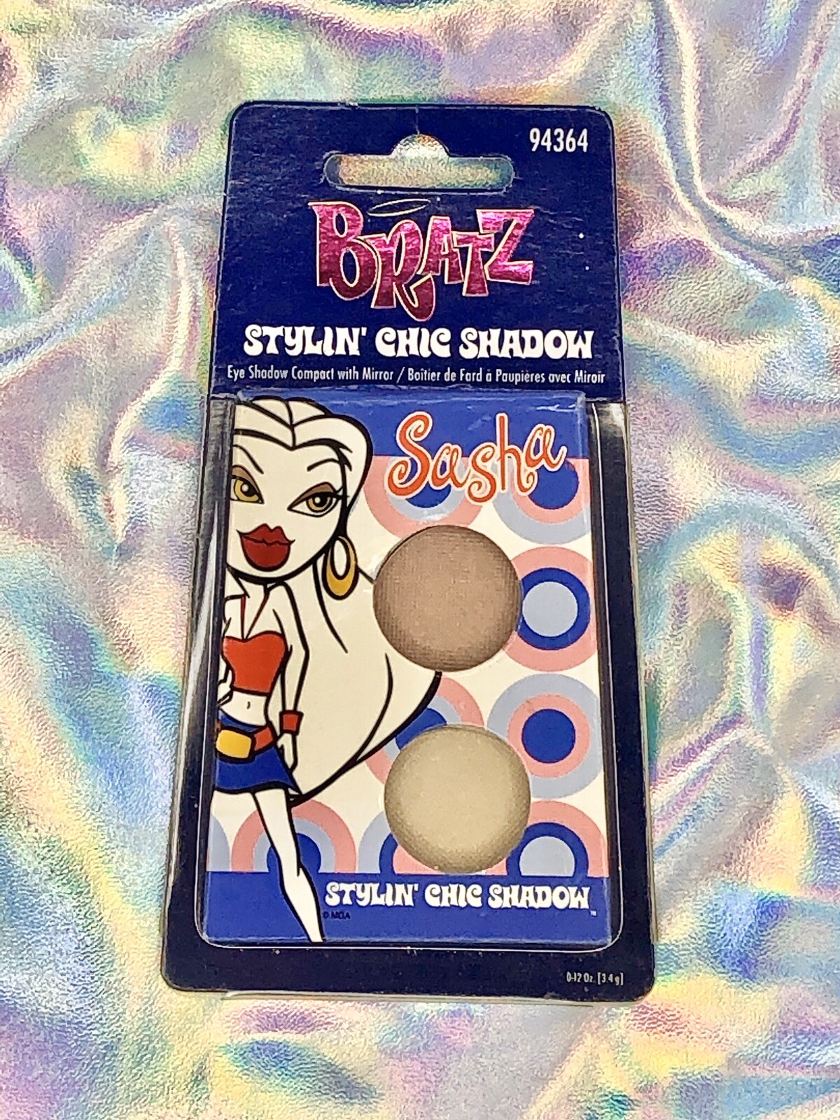 Bratz Fashion SASHA stylin Chic Eyesadow Palette Makeup NIB MGA Rare ...