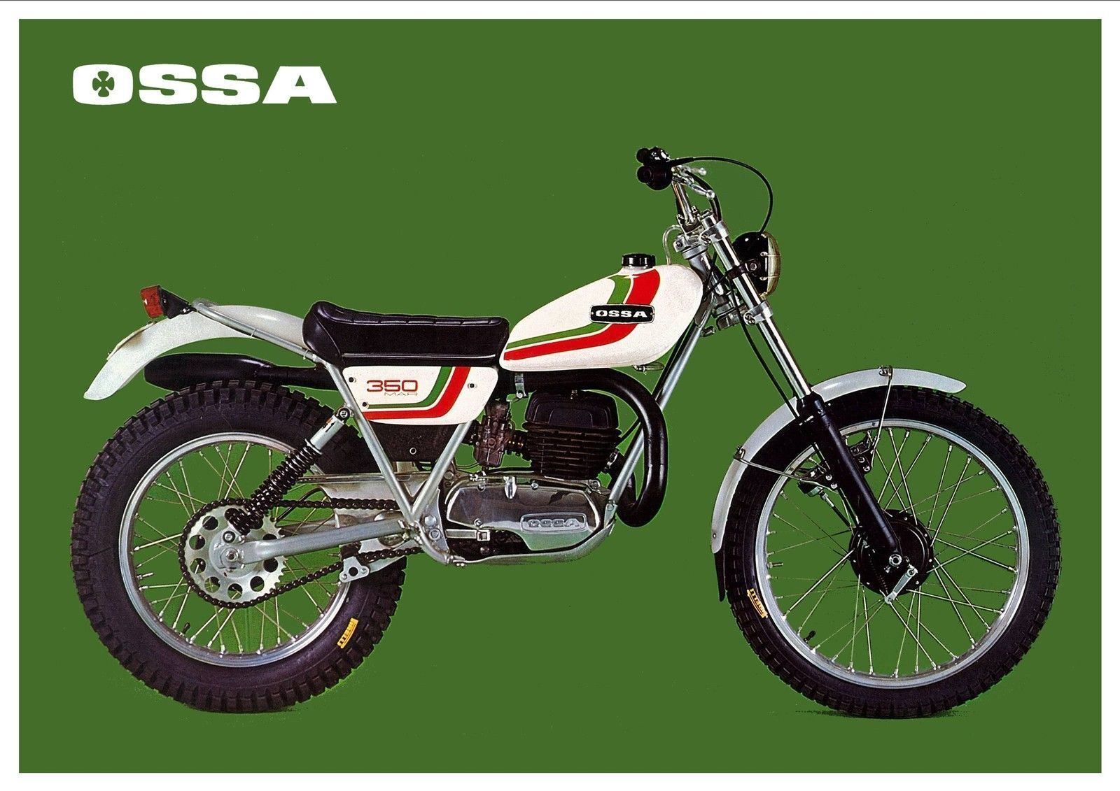 OSSA MICK ANDREWS FENDER FRONT + REAR OSSA MUDDGUARS NEW OSSA EXPLORER ...