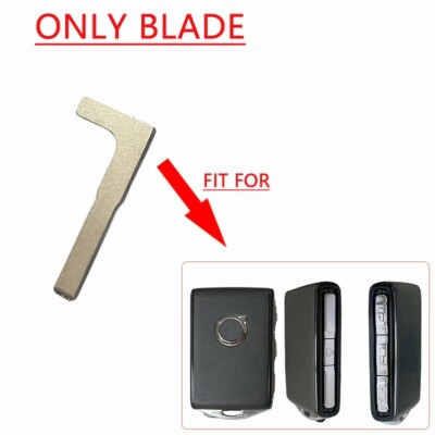 Blank Smart Emergency Key Blade for Volvo S90 S60 S40 XC60 XC90 2016 ...