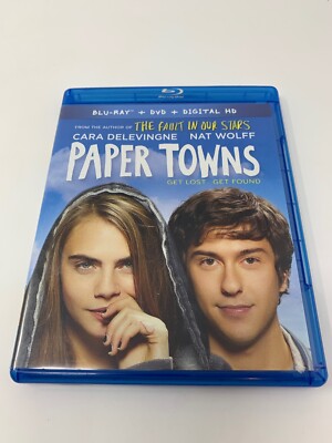 Paper Towns (Blu-ray/DVD, 2015, 2-Disc Set) FREE SHIPPING | eBay