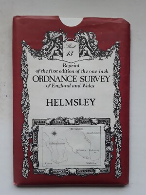 Helmsley - Old Ordnance Survey Map 1869 (Reprint) | eBay UK