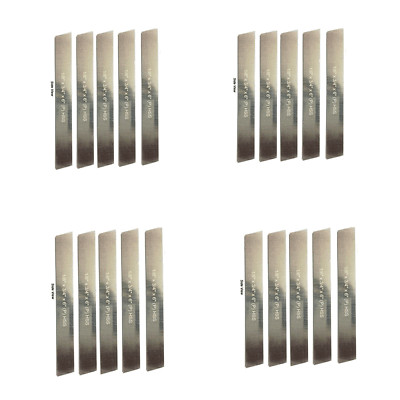 SET OF 20 PCS HSS Blades1/8"x 3/4" (Wide) x 6" (Long) M2 Grade Parting ...