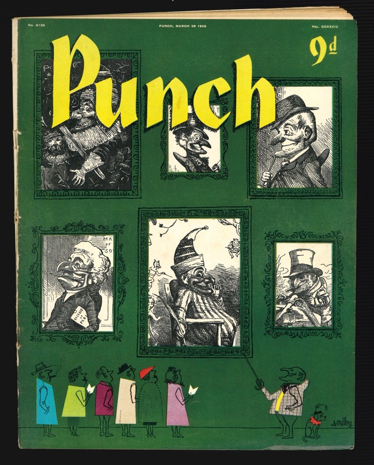 Punch Magazine Back Issues 1958 - 1960 Humorist Satire | eBay UK