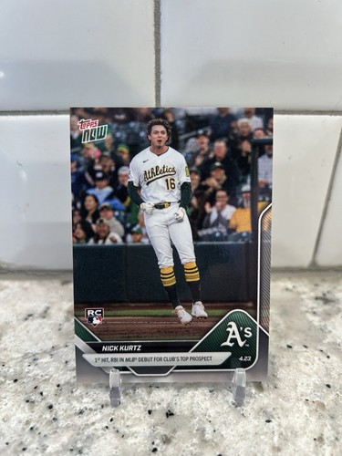 2025 Topps Now Nick Kurtz Rookie Card #101 ⚾️ A’s RC | eBay