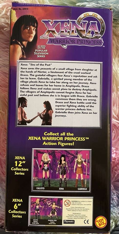 1998 Vintage Collectible 12” Xena The Warrior Princess Doll BNIB | eBay UK