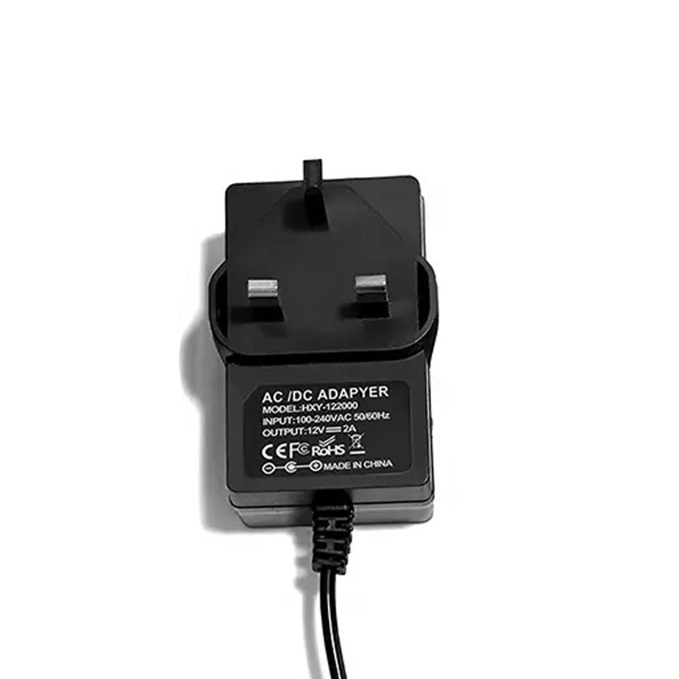 To Fit 12V Swann CCTV DVR Camera KITS Power Supply Adapter 12V 2A AC/DC ...