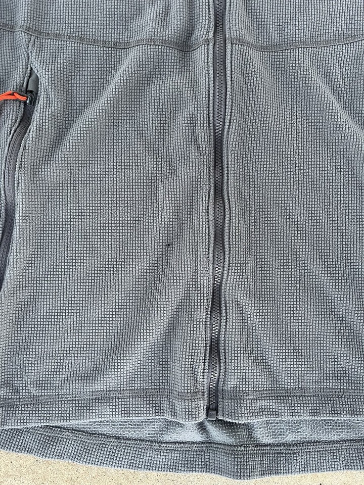 Arc’teryx Delta LT Fleece Jacket Grey Rare Outdoor Tech Men’s Size ...