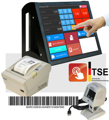 Till Tse 19 " 18 7/8in Touchscreen Display Receipt Printer 80GB GB ...