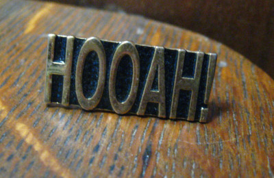 Hooah! United States Military Vintage Lapel Pin - Army Air Force Battle ...