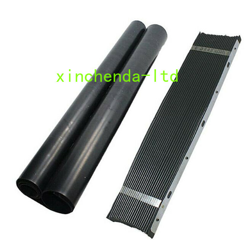 Bridgeport Milling Machine Accordion Type Rubber Way Cover Set Front ...