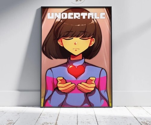 Undertale Game Poster, RPG Game Wall Art, Unique Gaming Decor, Fine Art ...