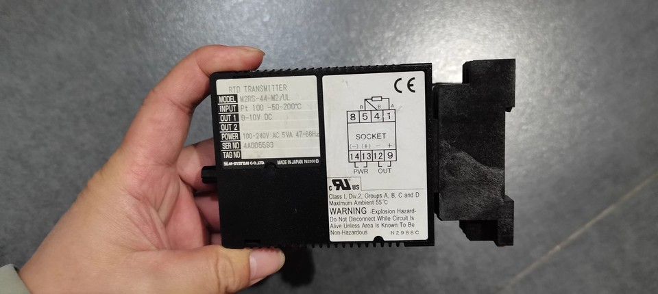 1pcs Used M-SYSTEM M2RS-44-M2/UL controller | eBay