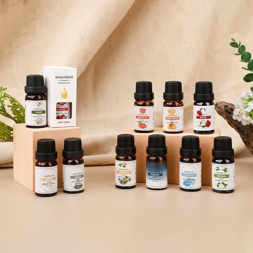 Essential Oils 10mL - Pure and Natural - Therapeutic Aromatherapy Oil ...