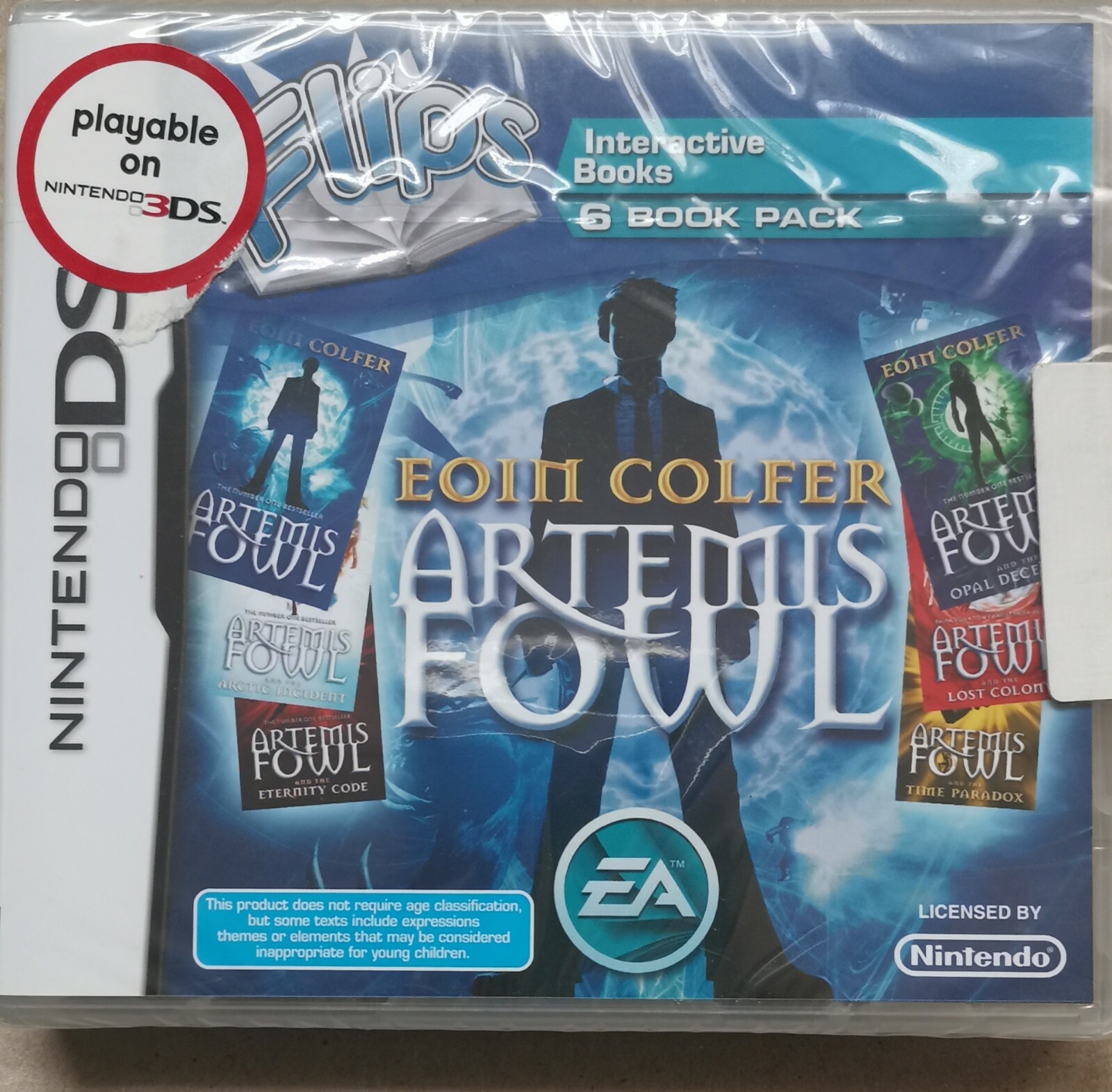 Flips Artemis Fowl NDS 2ds Nintendo DS Video Game Original UK Release 6 ...