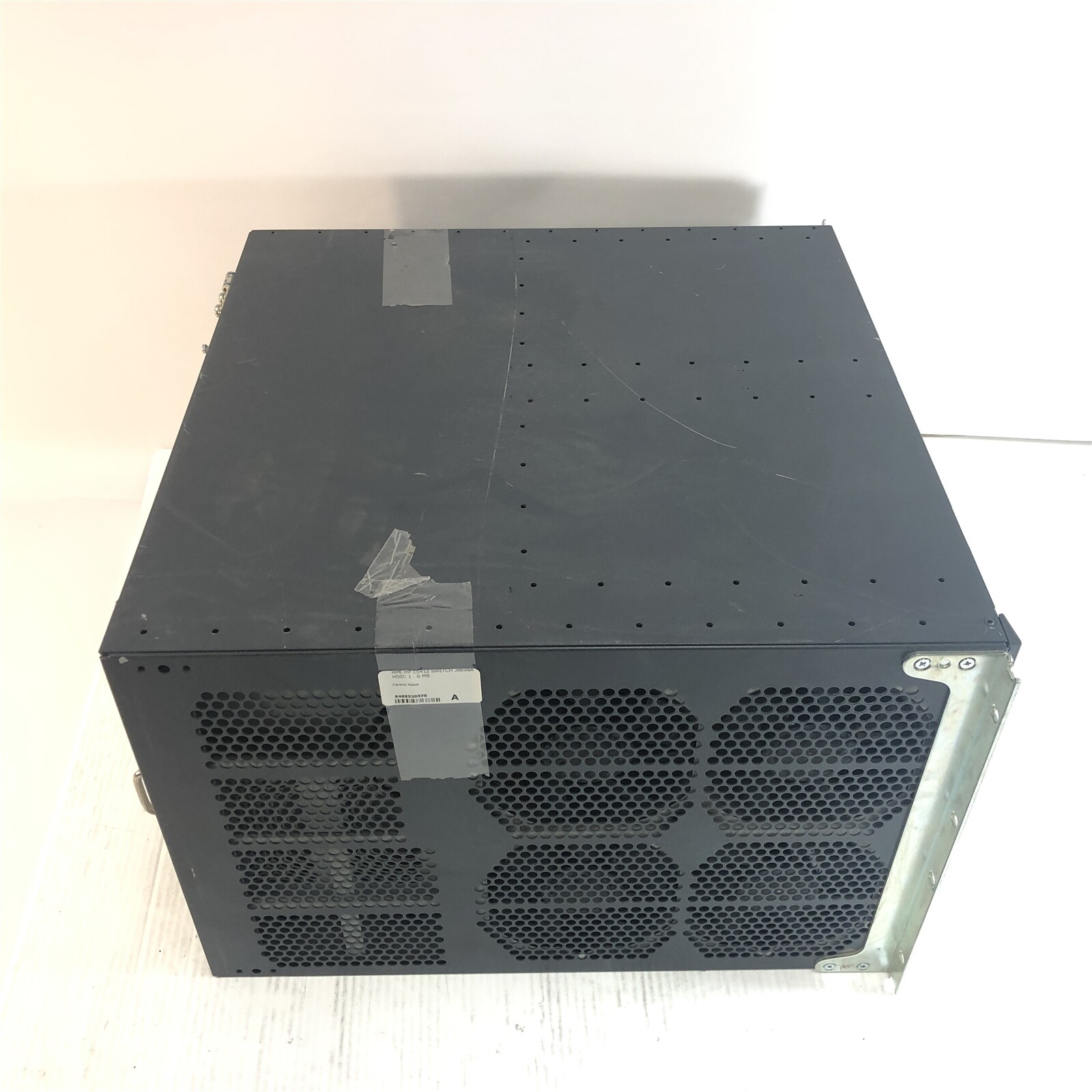 HP Procurve 5412ZL J8698A w/ 1x J9536A 6x J9534A 1x J9535A 1x J9307A 1x ...