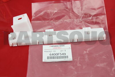 6400F549 Genuine Mitsubishi BRACKET,FR BUMPER SIDE,LH | eBay