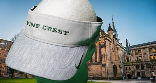 Pine Crest School Panthers visor hat cap Nike drifit campus Fort ...