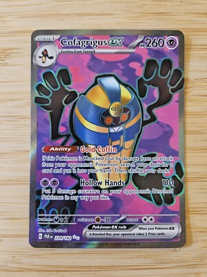 Cofagrigus ex 224/182 Paradox Rift (PAR) NM Full Art Pokemon Card | eBay