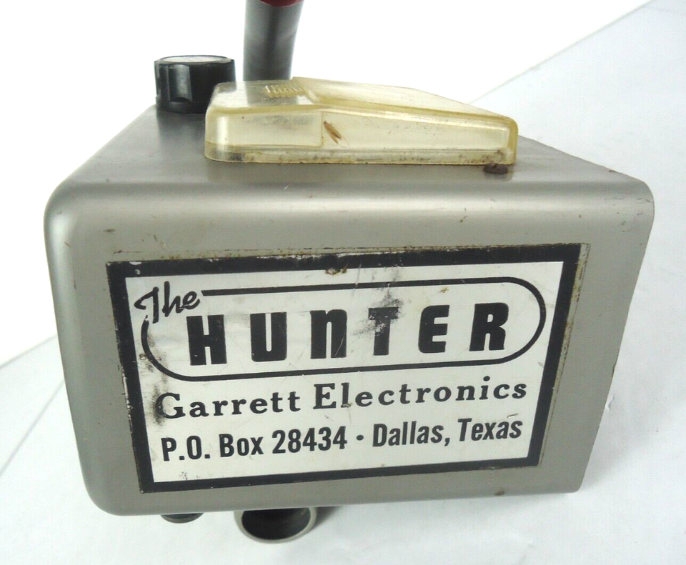 Vintage Garrett Hunter Control Box Only - Untested - Read | eBay