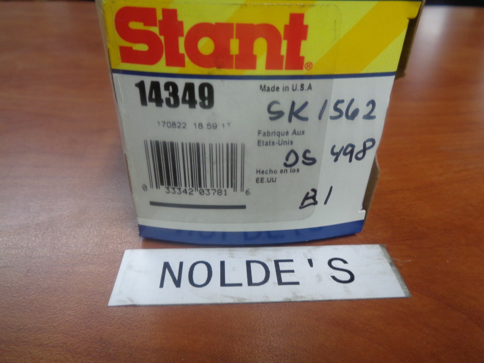 Stant 14349 Thermostat - 190 Degrees Fahrenheit SK1562 DS498 B1 | eBay